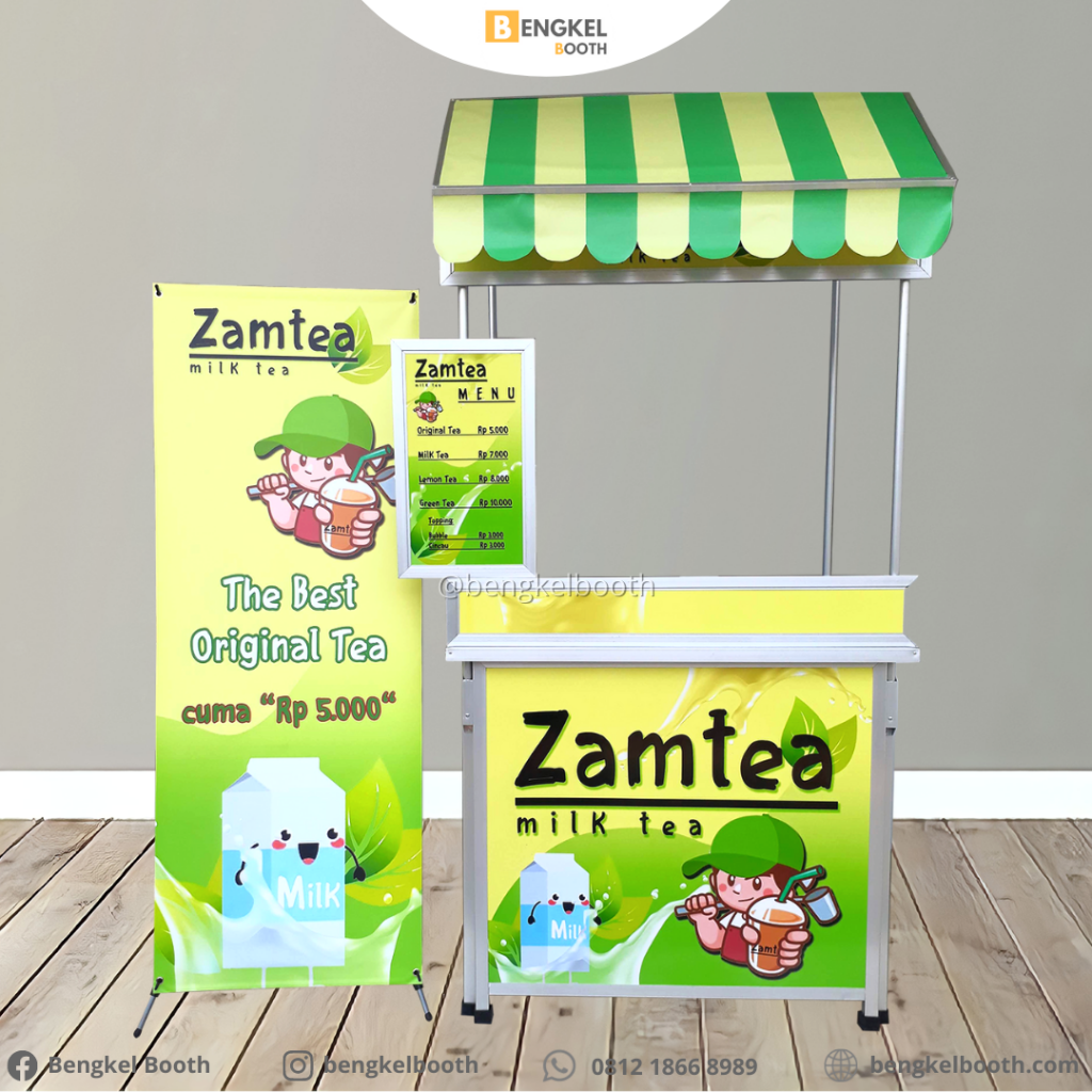 [BPA-25] - Jual Booth Portable Aluminium 0812 1866 8989