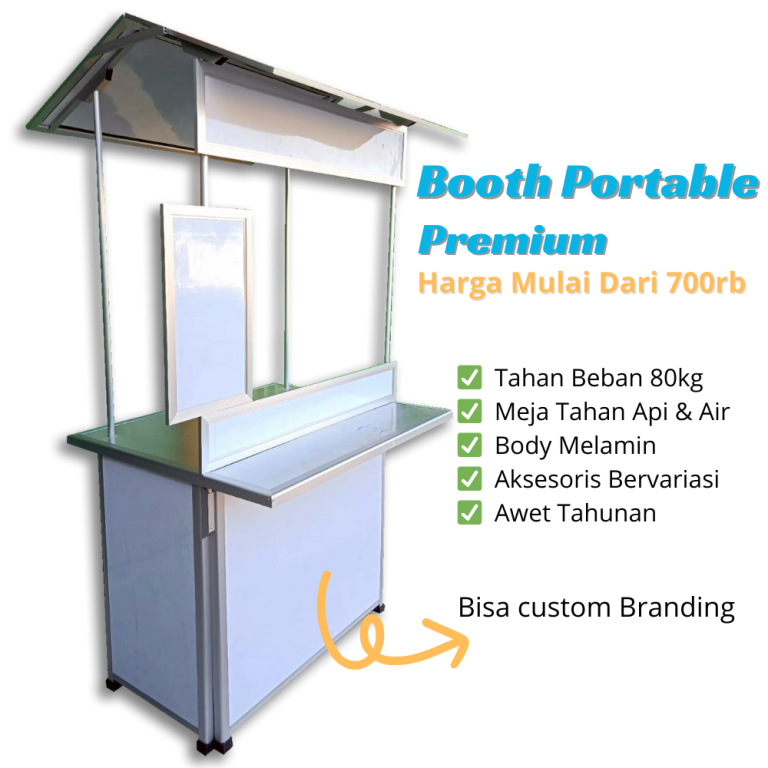Jual Booth Portable & Event Desk | (021) 3831 9078