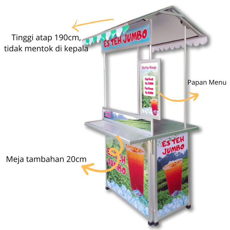 Jual Booth Es Teh - 03 - 0812 1866 8989