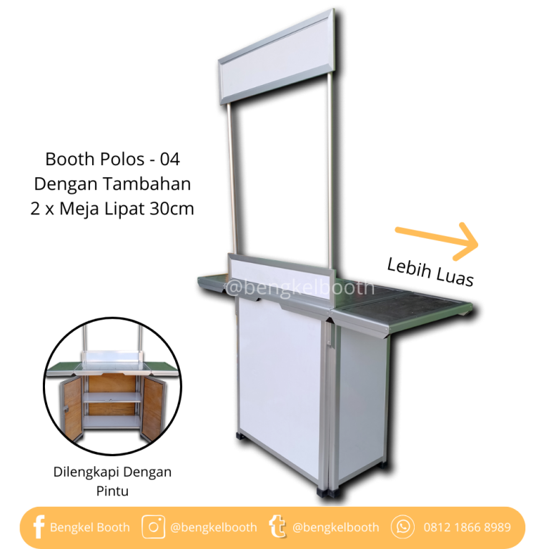 BOOTH PORTABLE MAKASSAR - Bengkel Booth